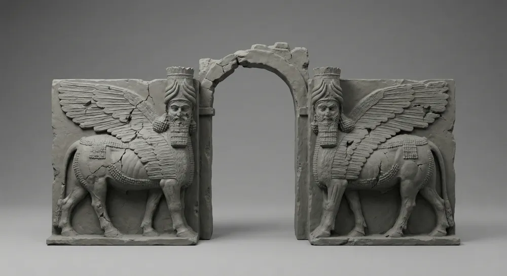 Ishtar Gate: The Gate of Winged Guardians by ACUATERRA3D MakerWorld ...