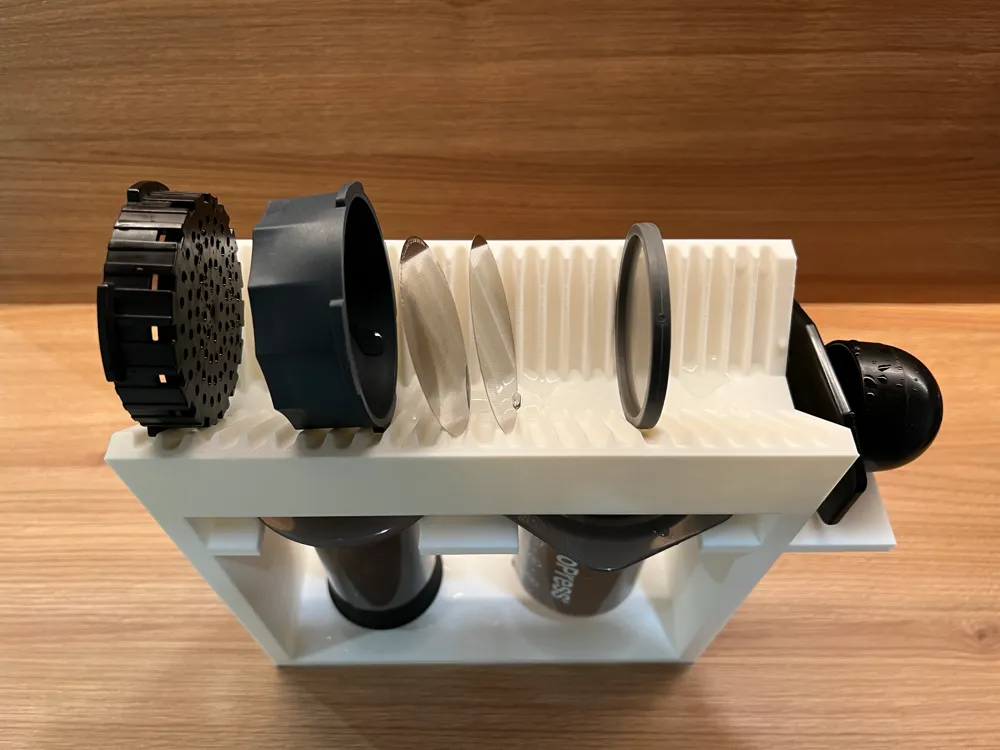 Aeropress Drying Rack by Hanif_Z MakerWorld: Download Free 3D Models