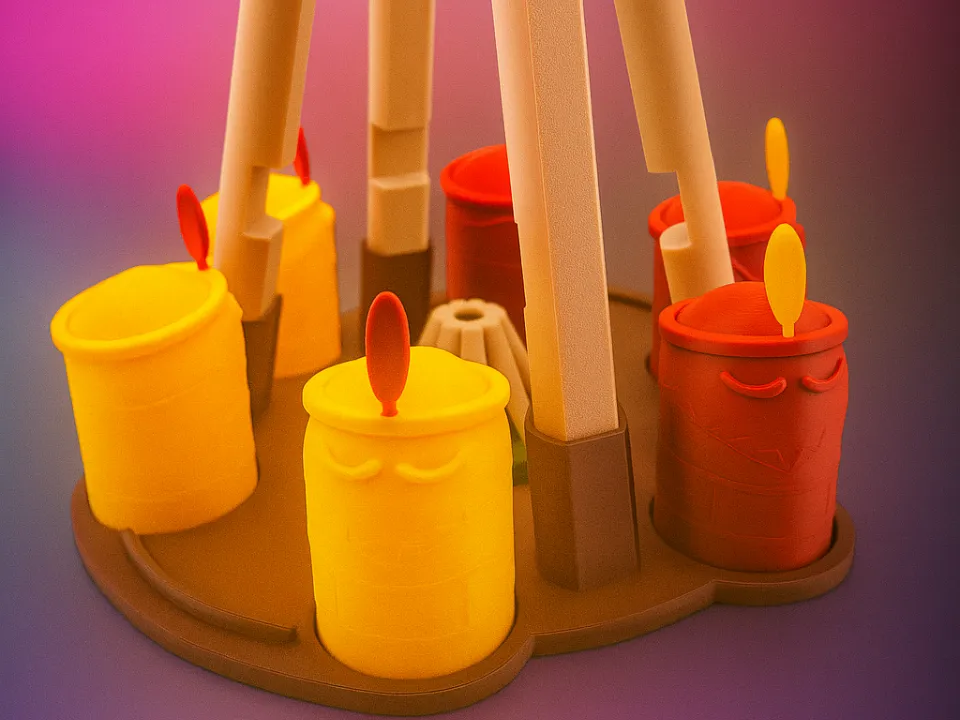 TIC TAC TOE by Mamethu MakerWorld: Download Free 3D Models