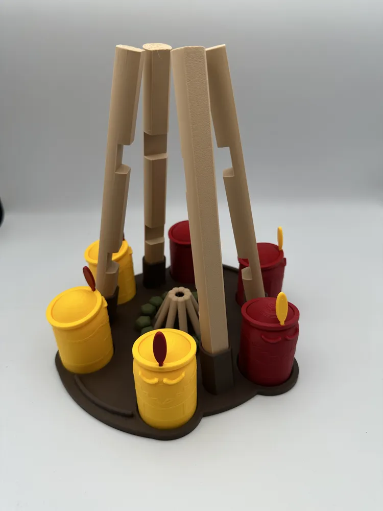 TIC TAC TOE by Mamethu MakerWorld: Download Free 3D Models