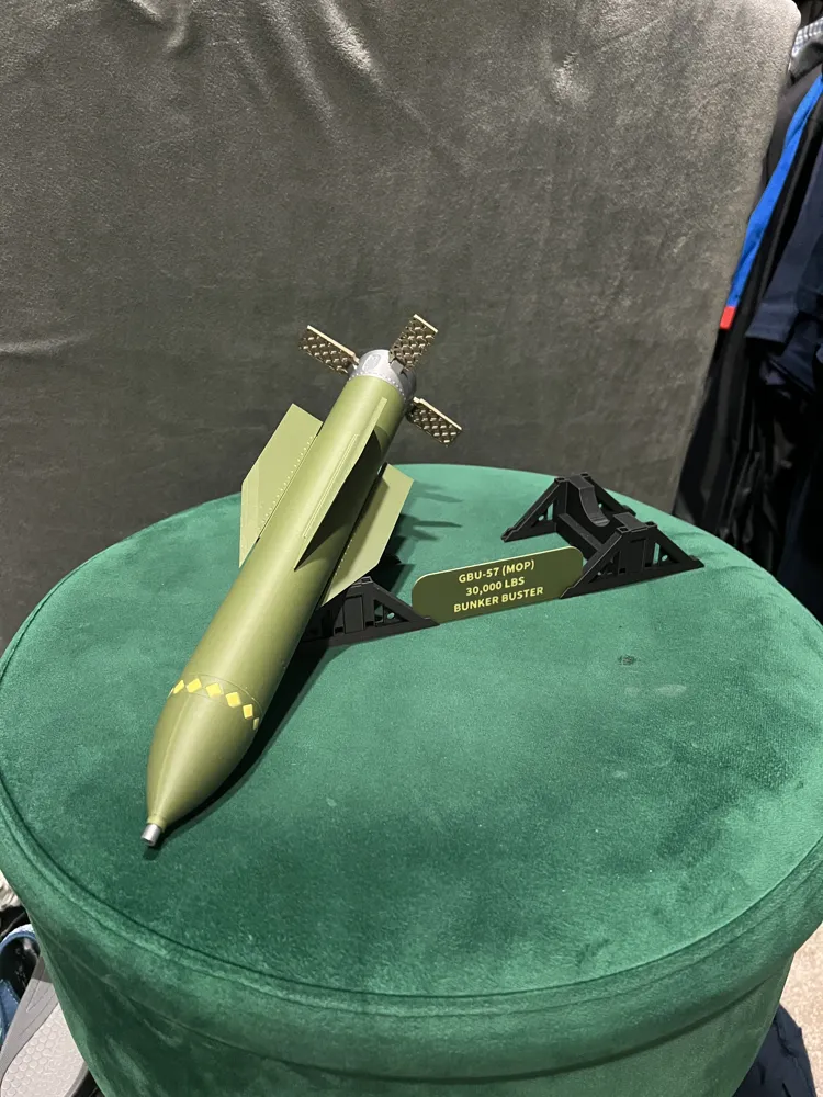 GBU-57 Bunker Buster 1:20 - Free 3D Print Model - MakerWorld