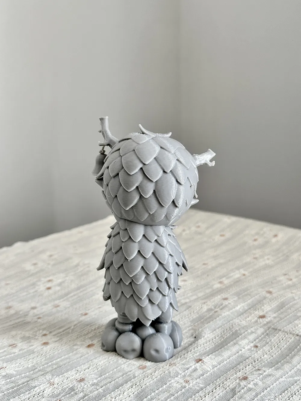 pop mart Hirono Ono Stone Feather Sculpture Figurine Model by Angus162 ...