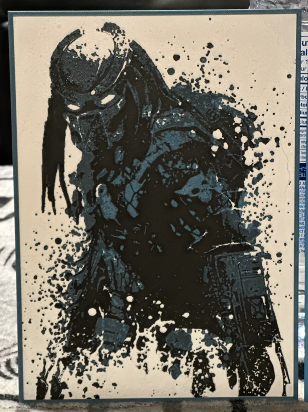 Predator Graffiti Hueforge by Seeker Creations - MakerWorld