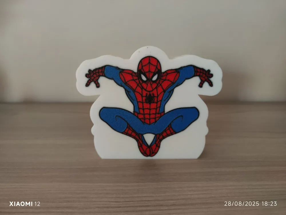Spiderman 2D - Free 3D Print Model - MakerWorld