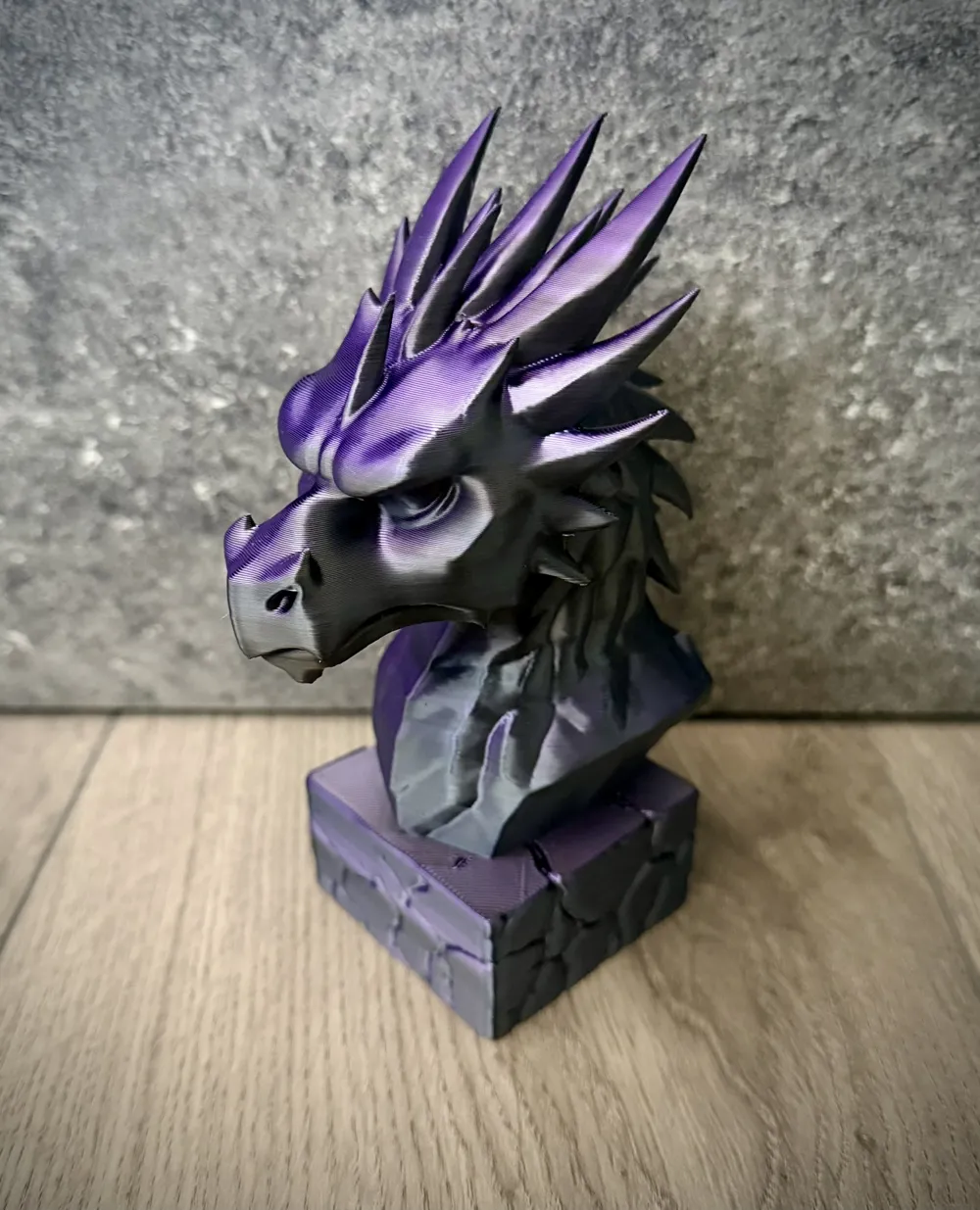 Dragon Bust Realistic Detailed Model by WholeAnimal MakerWorld ...