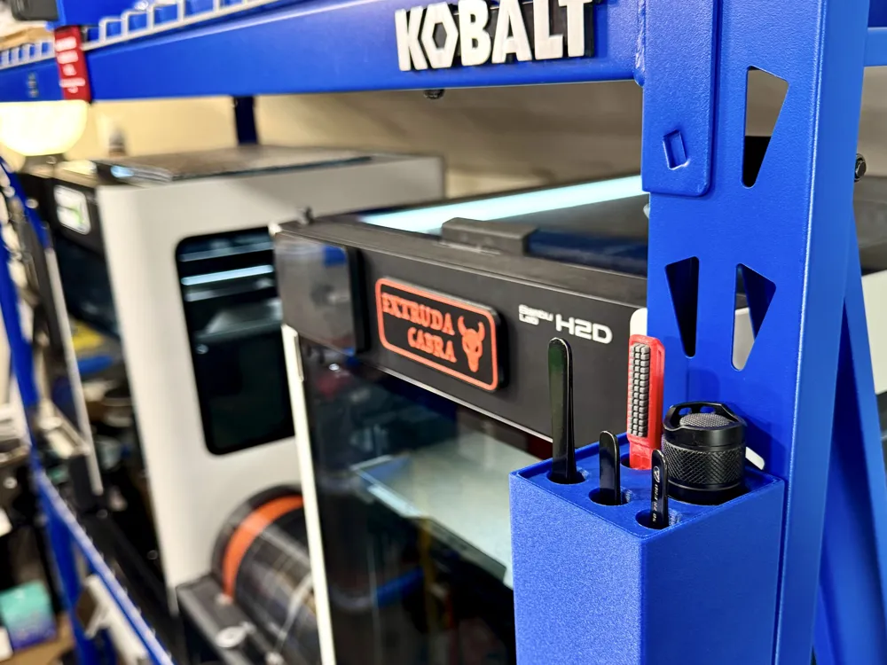 Kobalt Rack/Shelf Essential Tools Hanger - Free 3D Print Model - MakerWorld