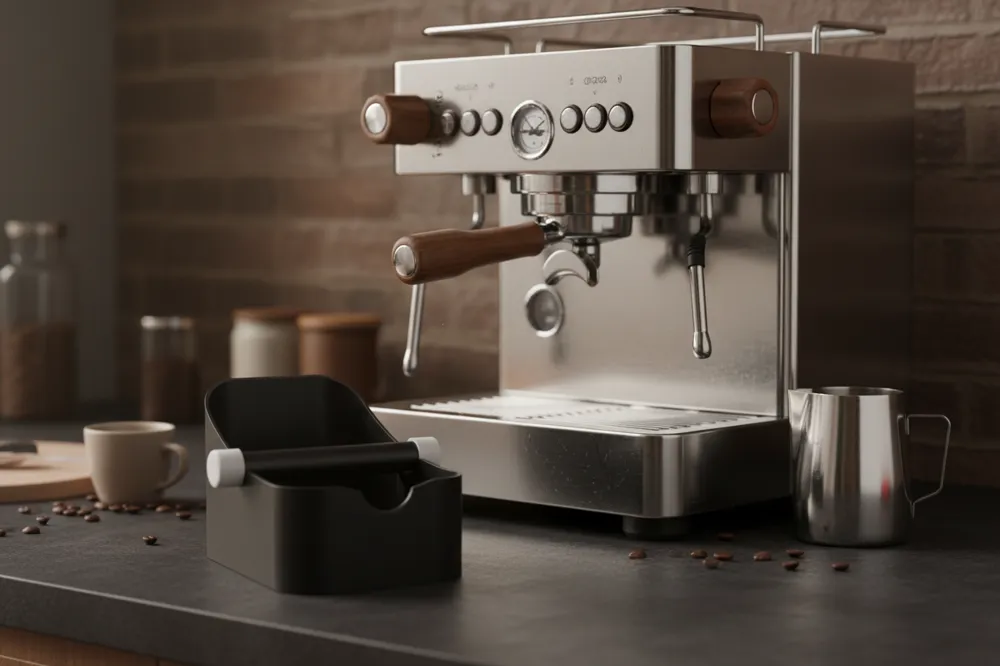 Portafilter Knock Box - Free 3D Print Model - MakerWorld