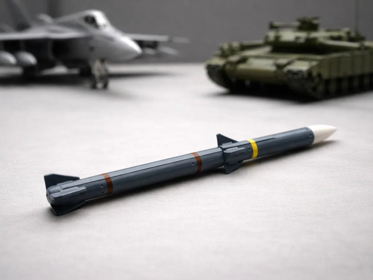 AIM-120 AMRAAM - 导弹模型和笔 - 免费 3D 打印模型 - MakerWorld