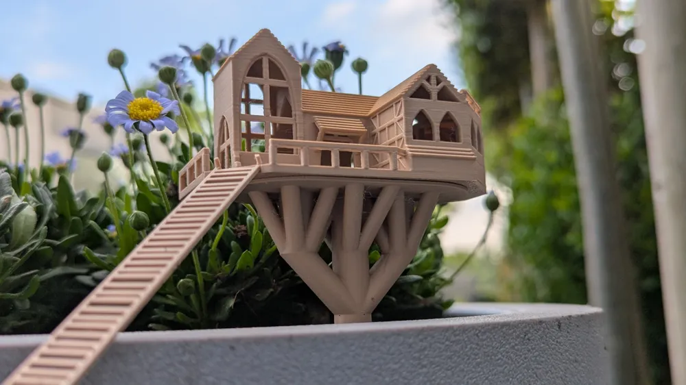 Mini city treehouse PART 5 - Free 3D Print Model - MakerWorld