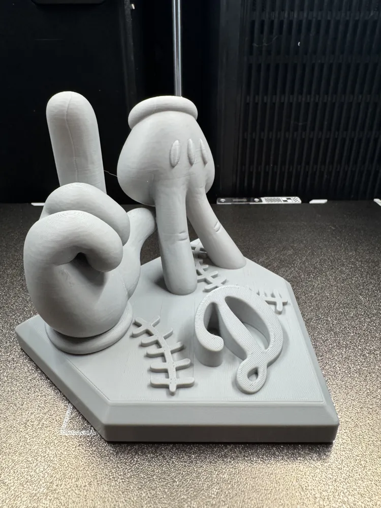 Gesto de Mano LA – Exhibidor de Base de Béisbol por TD3D MakerWorld ...