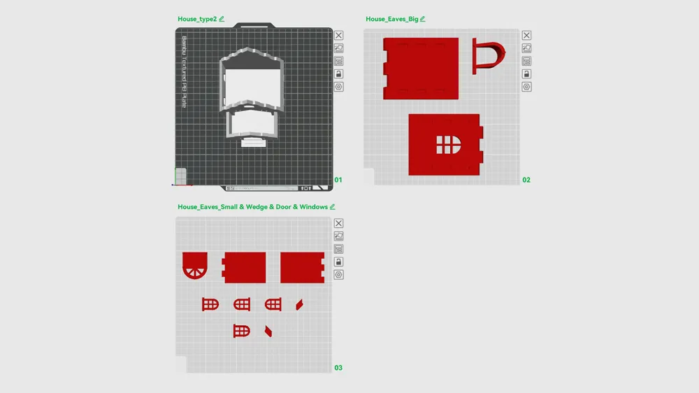 DIY Christmas House Model Kit by 脖子右拧 - MakerWorld