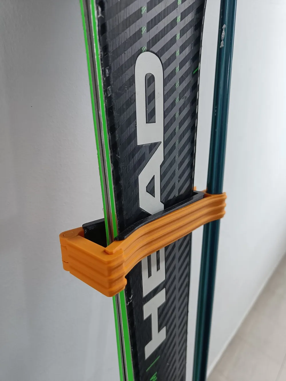 Ski clip with print in place locking feature - Free 3D Print Model ...