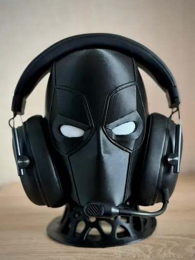 Headphone stand - Deadpool by ErDo MakerWorld: Download Free 3D Models