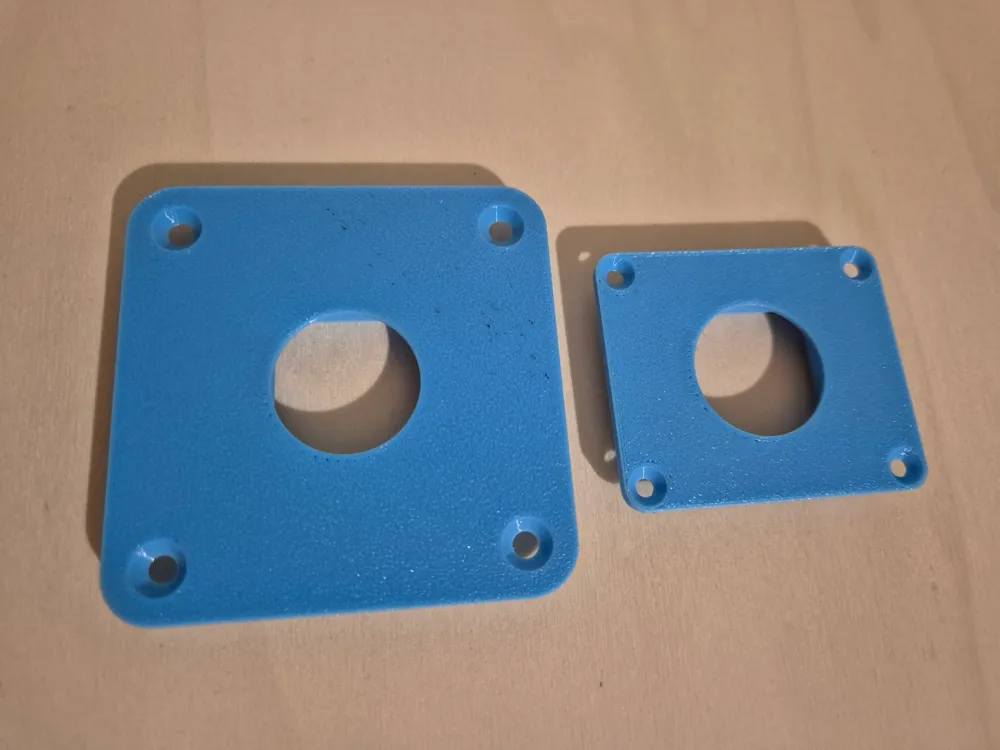 PIR Sensor (RCW-0506 / HC-SR501) Flush Mount Frame v2 - Free 3D Print ...