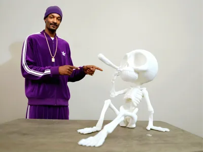 "Chill" Skeleton - Chilled Out - Free 3D Print Model - MakerWorld
