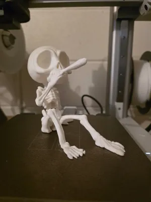 "Chill" Skeleton - Chilled Out - Free 3D Print Model - MakerWorld