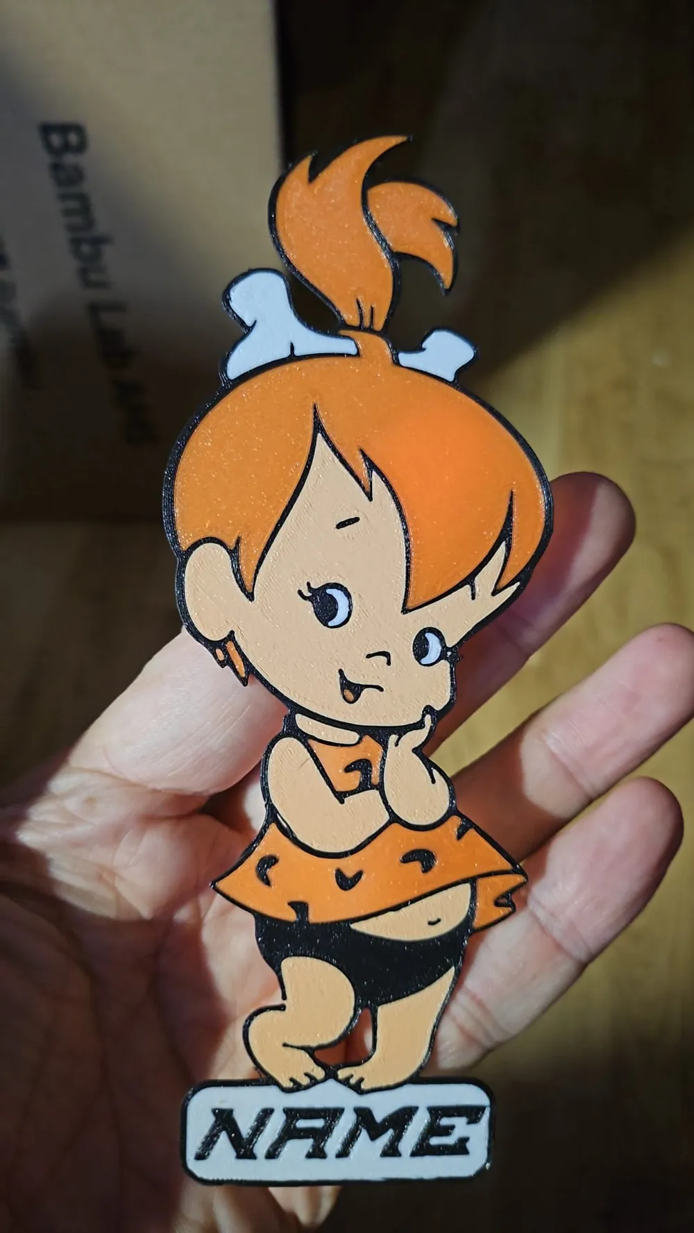 Pebbles Flintstone, customizable name by DaViNcHiMakerWorld: Download ...