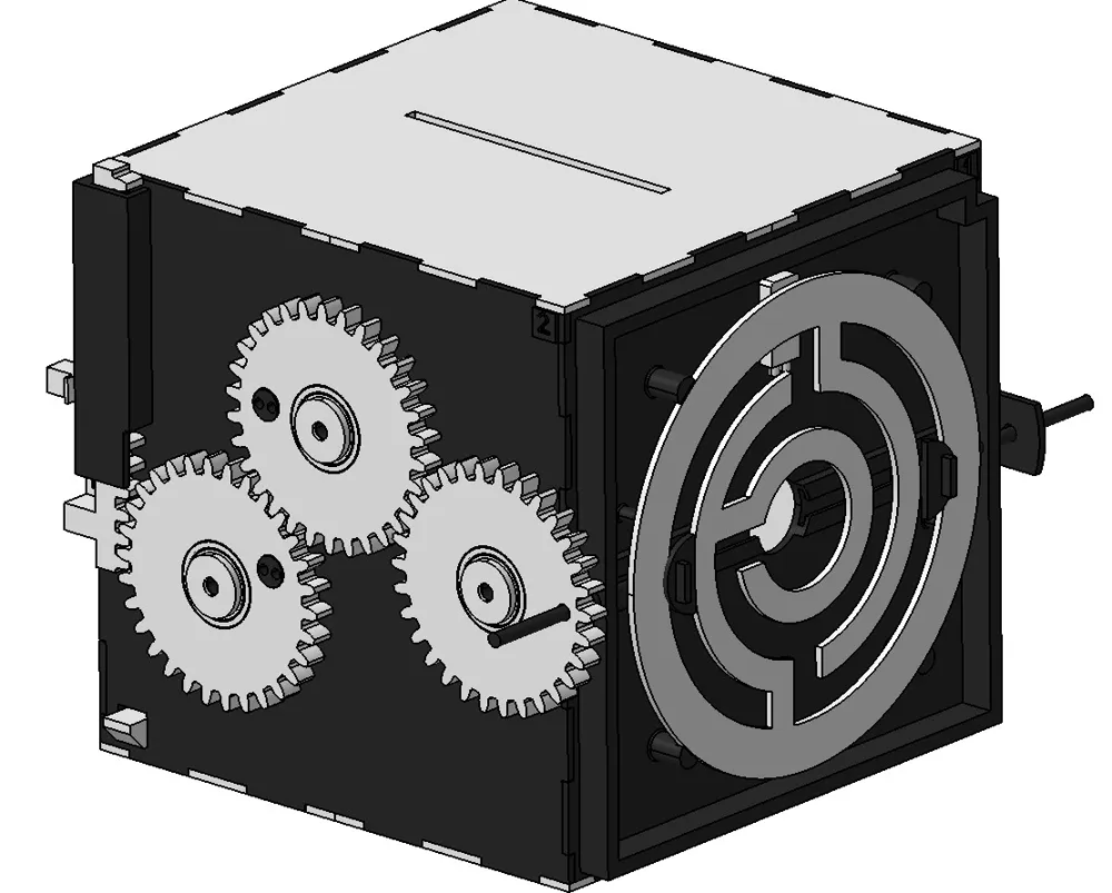 Four-Seal Vault – Shikuro – the escape box by Elioenai MakerWorld ...