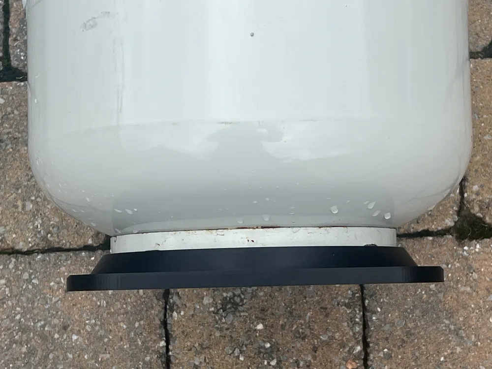 20 lb Propane LP Gas Tank Feet base cradle support - Free 3D Print ...