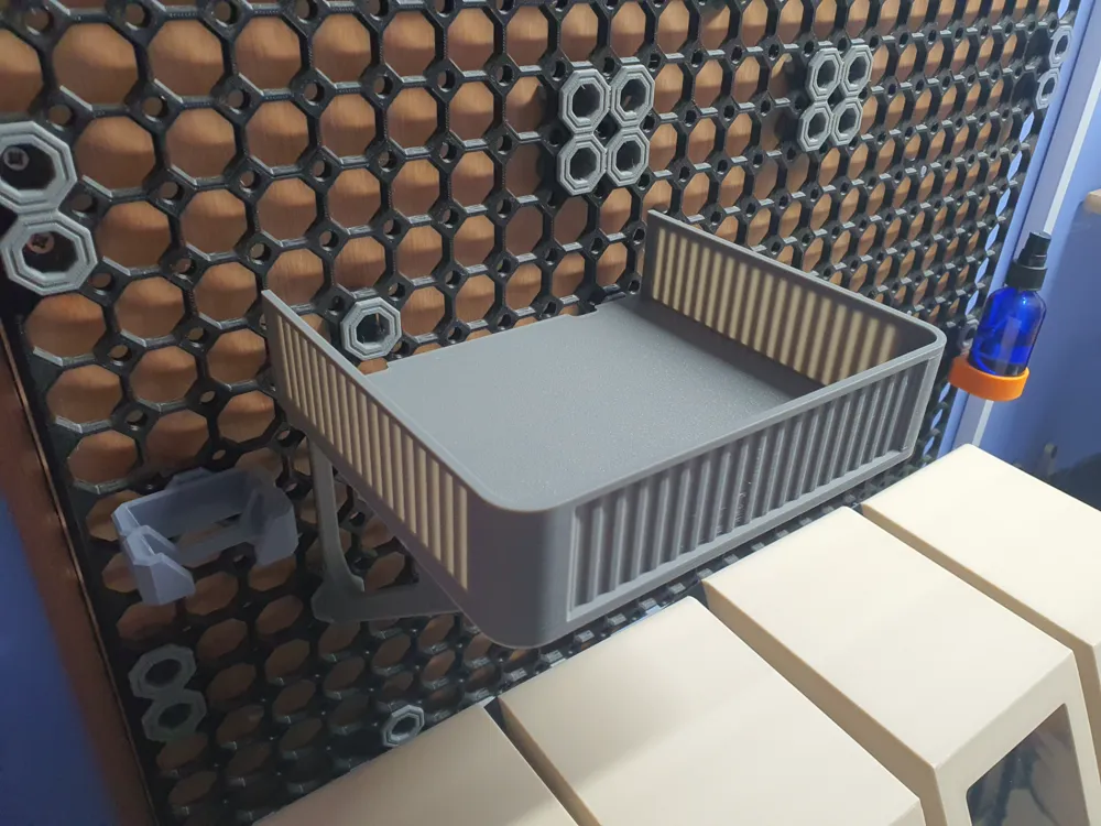 Large Multiboard Shelf with borders and Lid by warlogh - MakerWorld