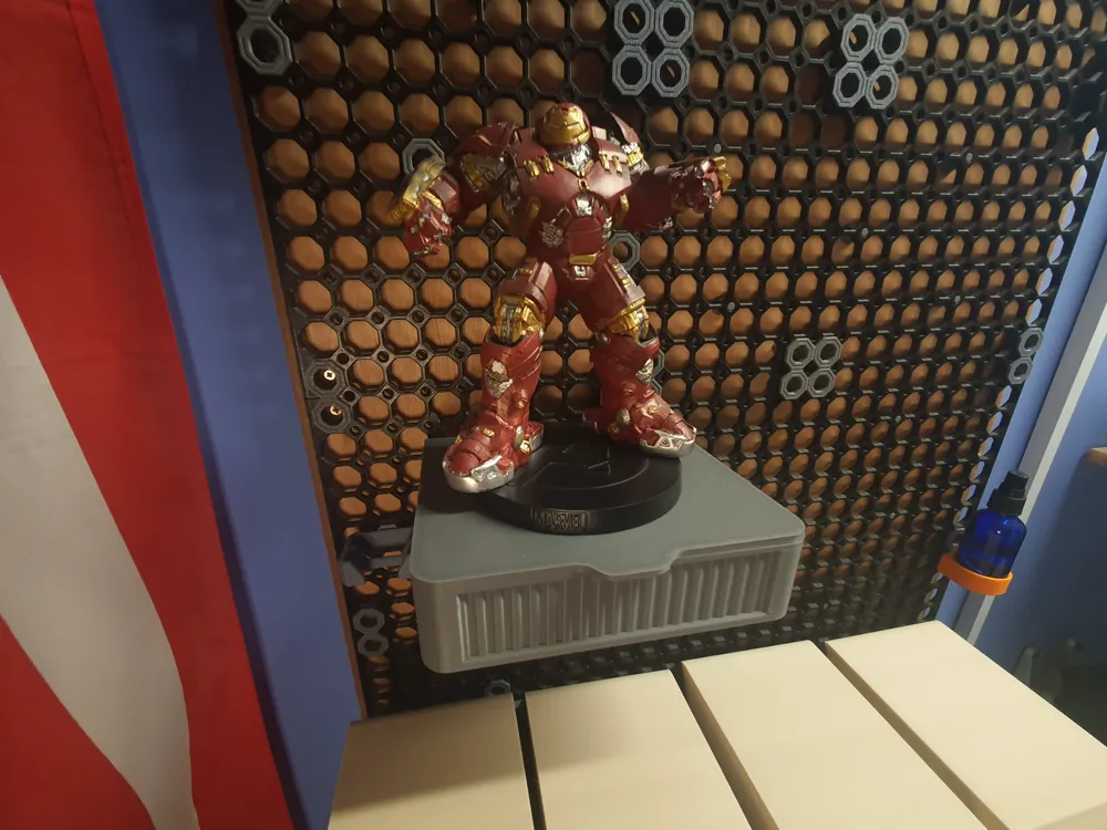 Large Multiboard Shelf with borders and Lid by warlogh - MakerWorld