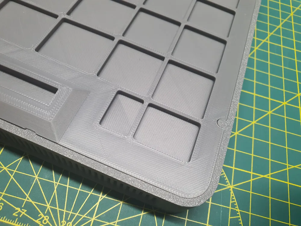 Large Multiboard Shelf with borders and Lid by warlogh - MakerWorld