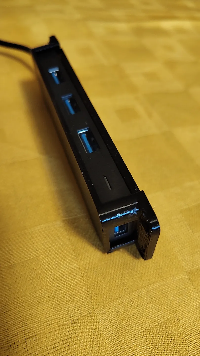 USB HUB DESK MOUNT FOR 4 PORT for ACEELE by AlexPnP - MakerWorld