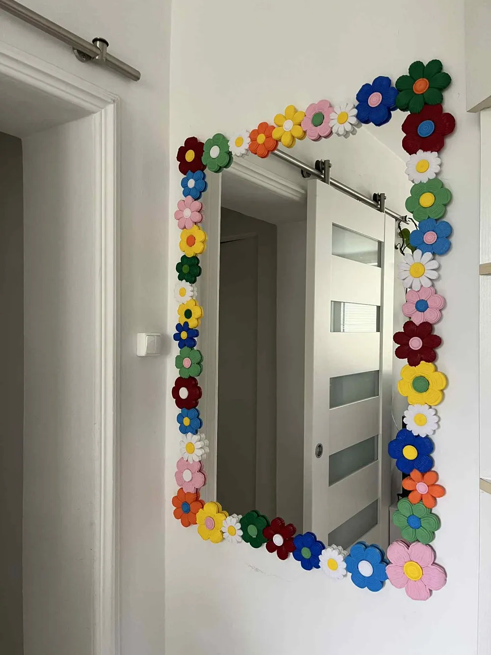 Floral Mirror Frame – IKEA LETTAN 60×96 by Tansky MakerWorld: Download ...