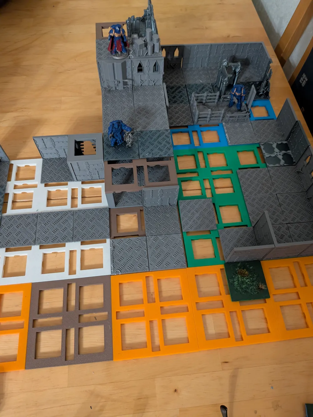 Modular wargaming 3D terrain set - Free 3D Print Model - MakerWorld