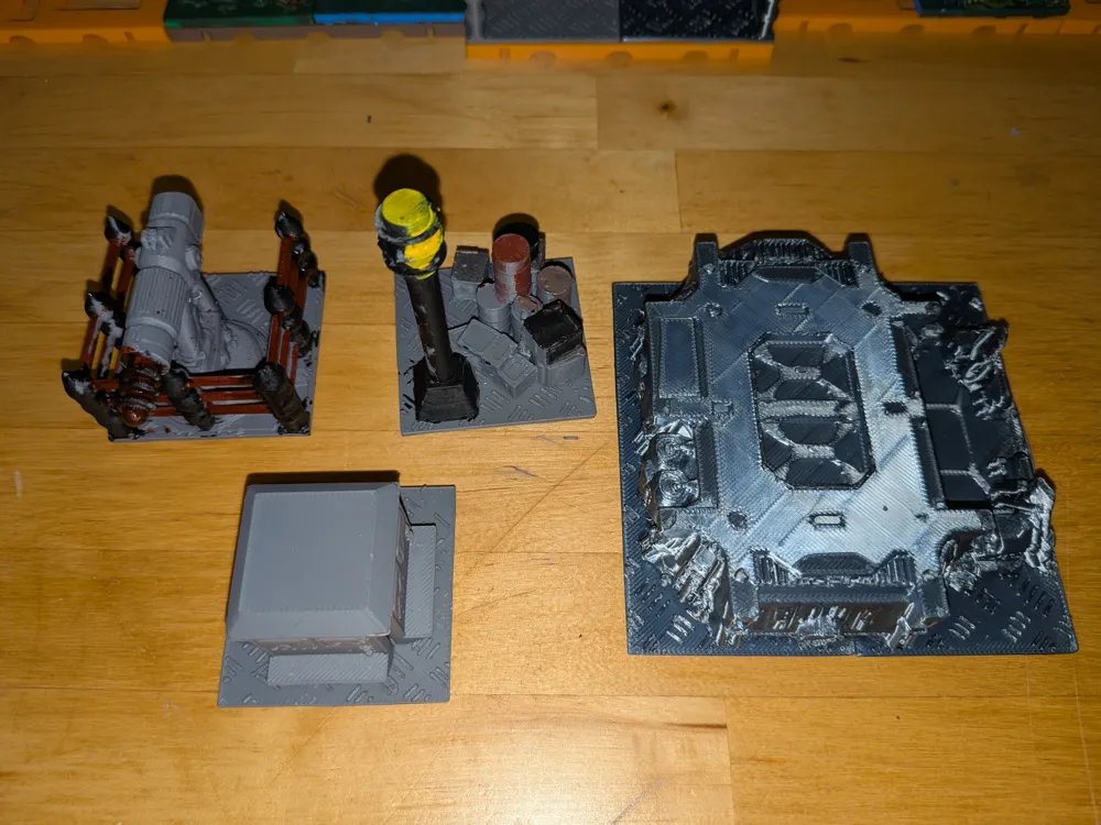 Modular wargaming 3D terrain set - Free 3D Print Model - MakerWorld