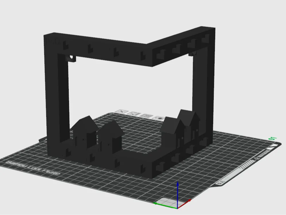 Corner Key Rack by R3DD MakerWorld: Download Free 3D Models