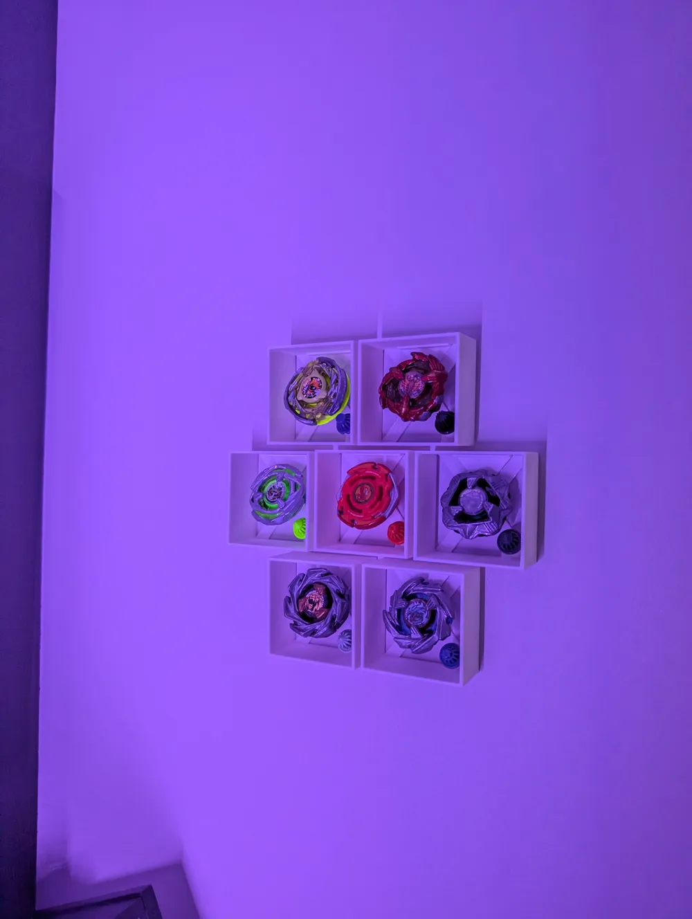 Wall mount for beyblade X Stackable Beyblade Case by user_1745735531 ...