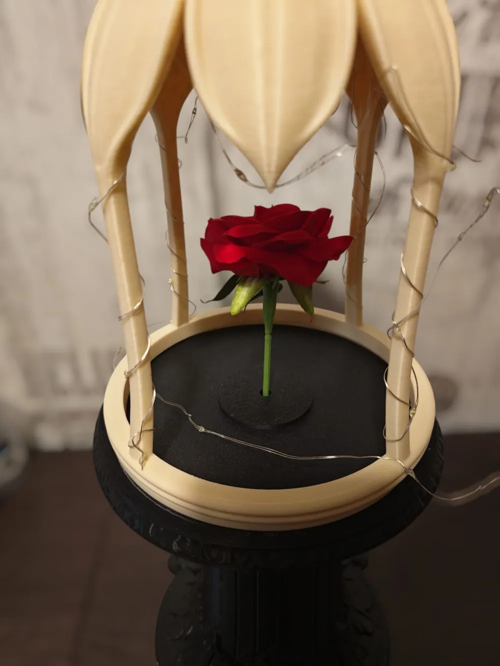 Enchanted Rose – Inspired by "Beauty and the Beast" - Free 3D Print ...