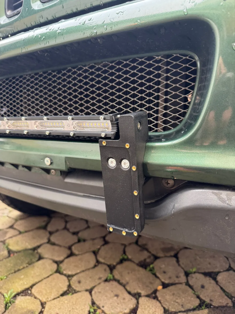 Lightbar License Plate Holder – Suzuki Jimny FJ - Free 3D Print Model ...