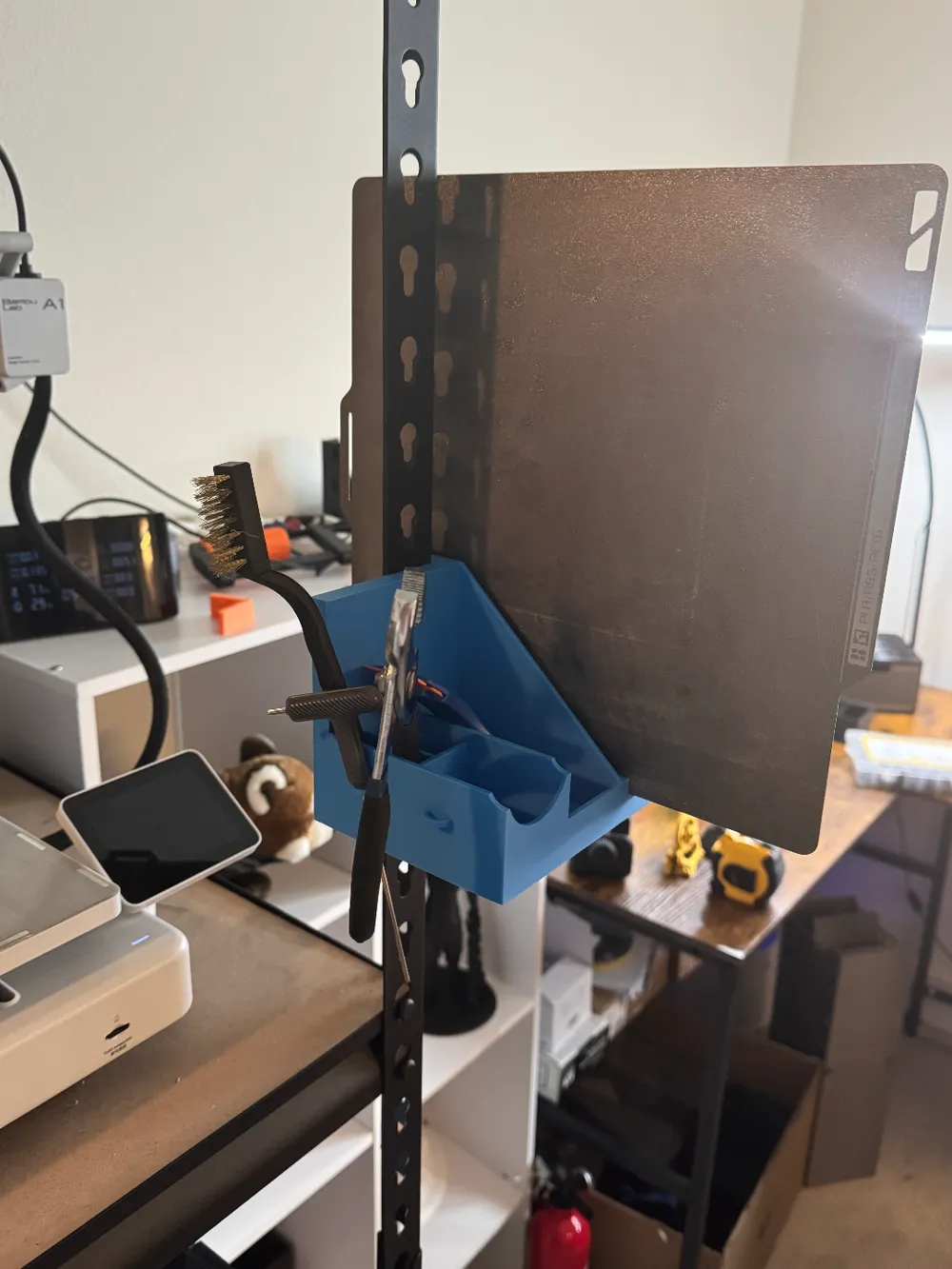 Plate Holder/Organizer for metal pronged shelf by user_3028130014 ...