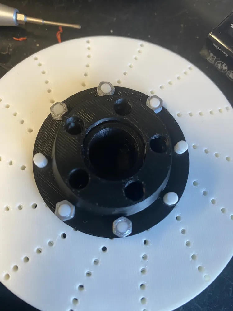 Disc brake with LED lights - Free 3D Print Model - MakerWorld