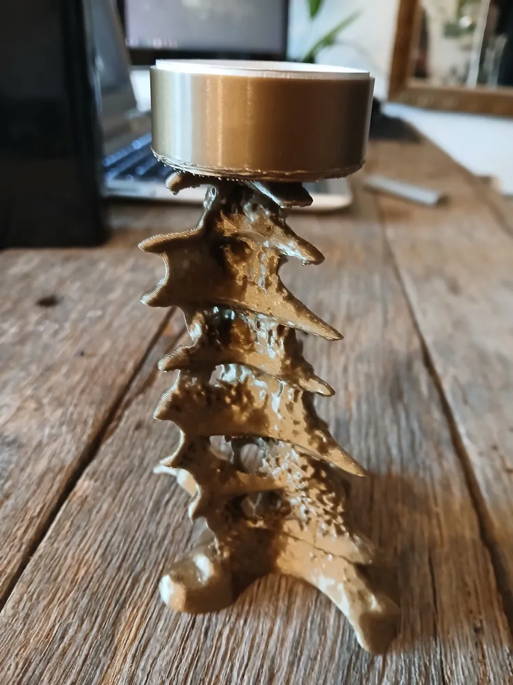 Bone Candle Holder by Adelheid666 MakerWorld: Download Free 3D Models