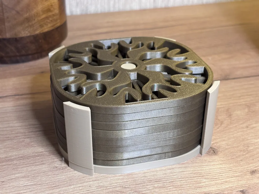 Ensemble de sous-verres Japandi ! - Modèle d'Impression 3D Gratuit ...