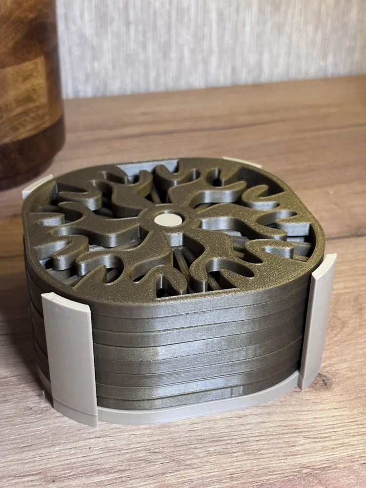 Ensemble de sous-verres Japandi ! - Modèle d'Impression 3D Gratuit ...