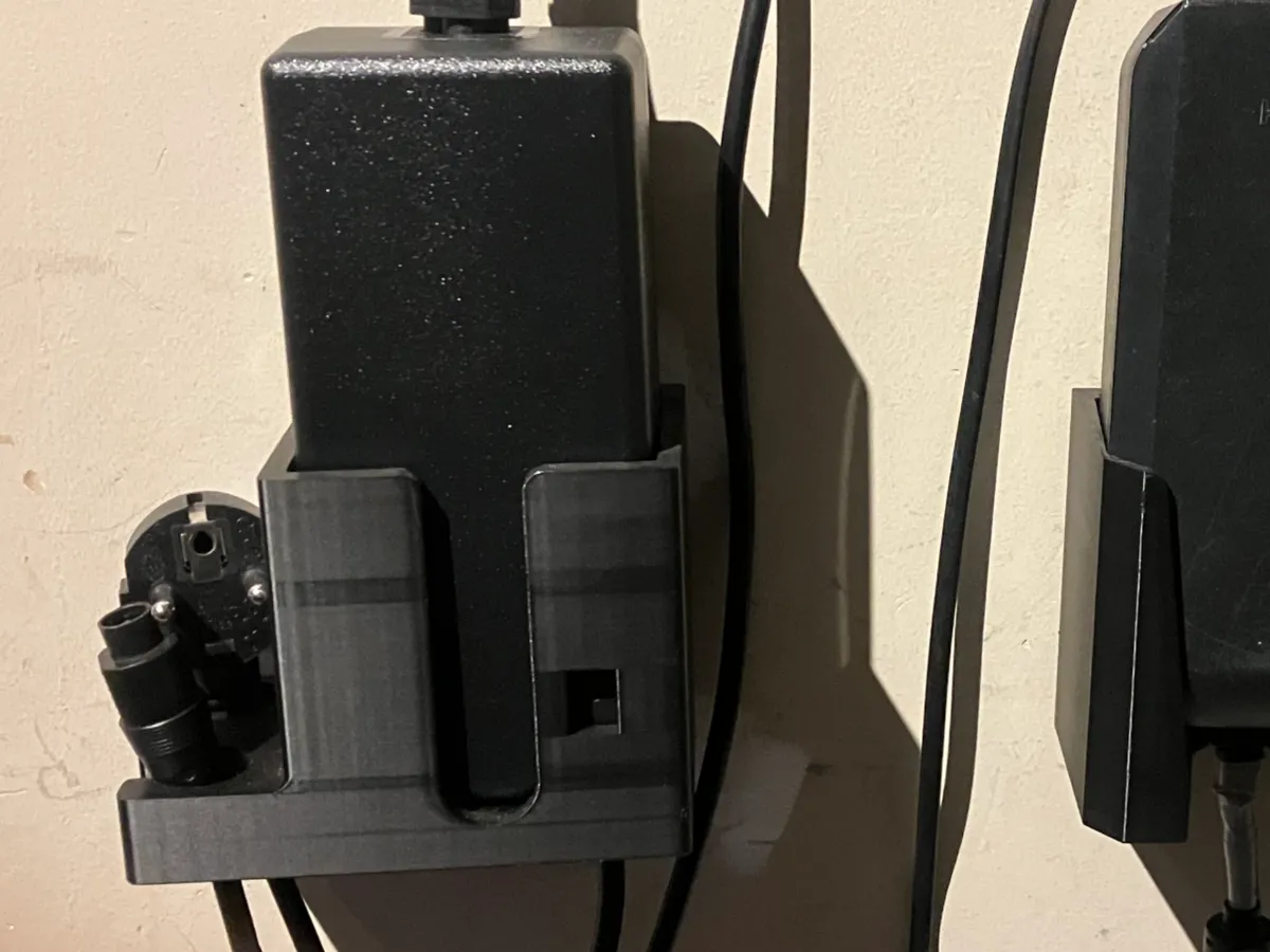 battery charger wall holder - Free 3D Print Model - MakerWorld