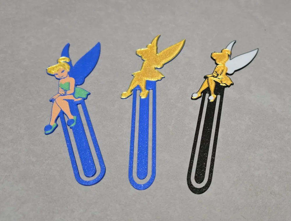 Sitting Tinkerbell Bookmark by Y@nn - MakerWorld