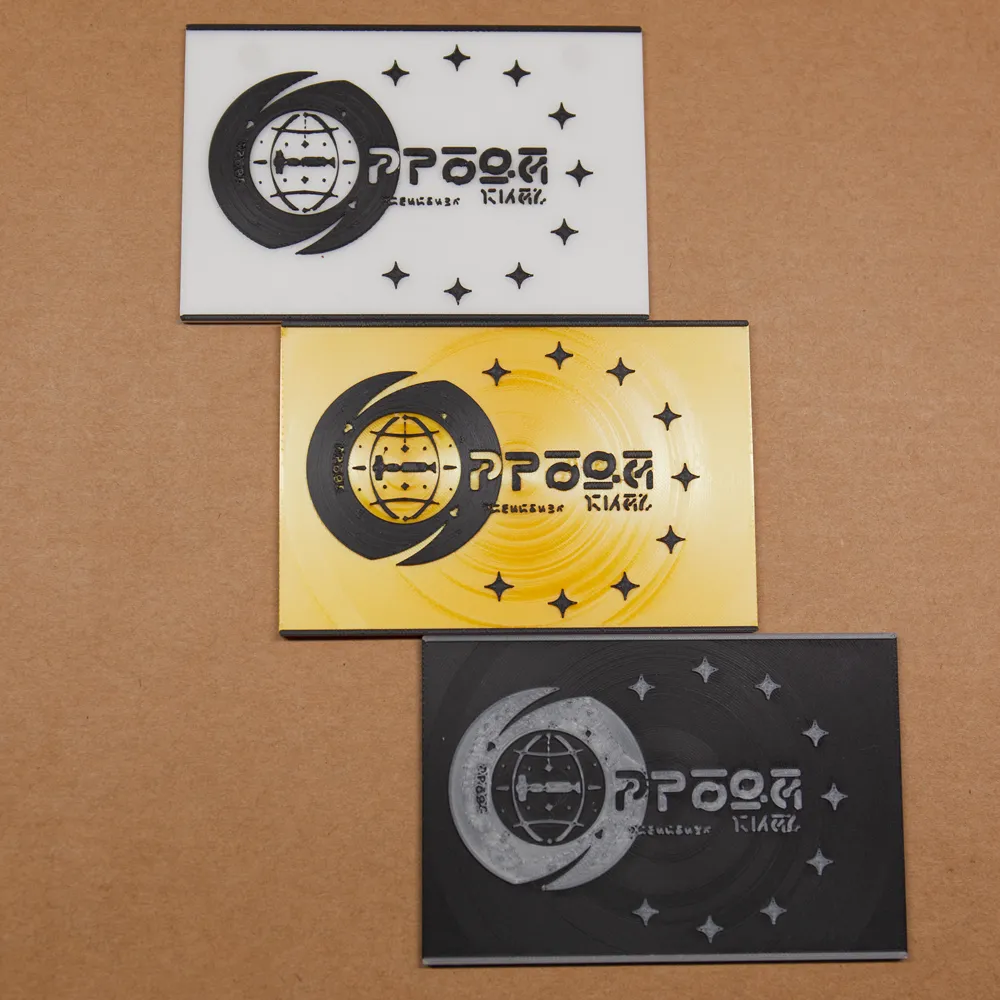 Wuthering Waves Deep Space Union Logo Morale Patch & Fridge Magnet Two ...