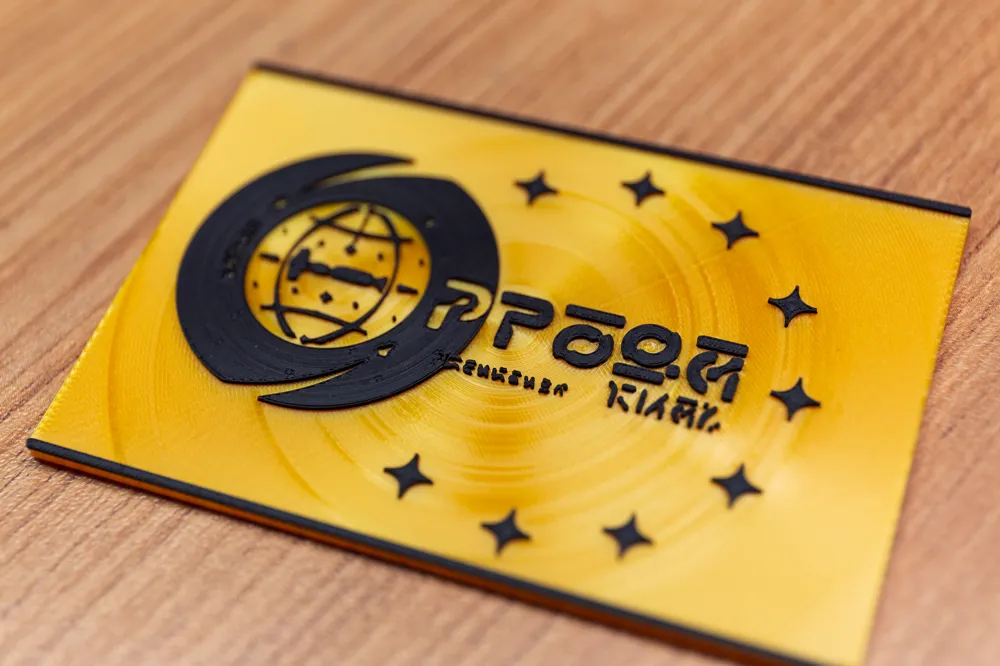 Wuthering Waves Deep Space Union Logo Morale Patch & Fridge Magnet Two ...