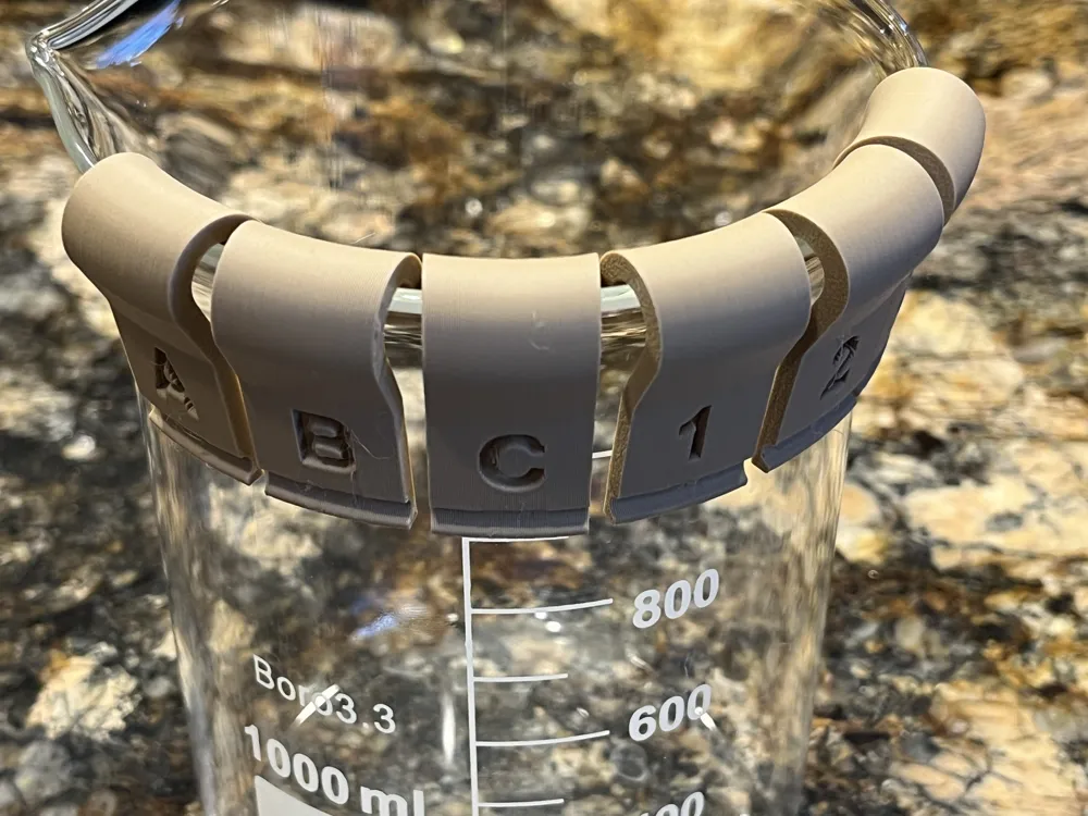 Chemistry Lab Solution/Beaker labels by Brighton3D Forge MakerWorld ...