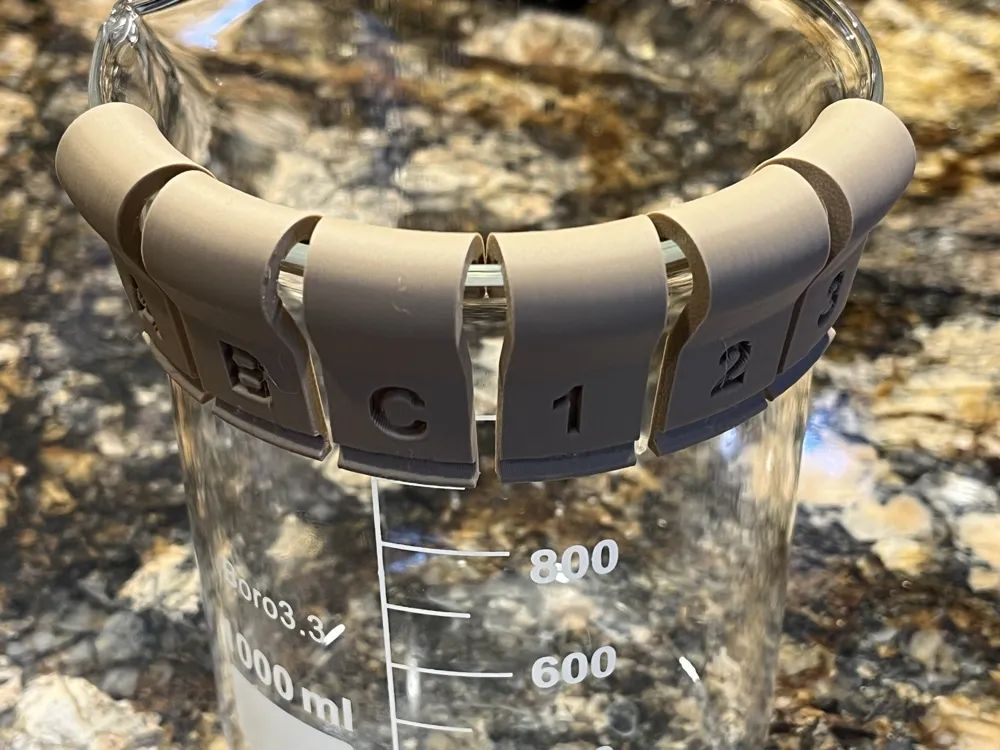 Chemistry Lab Solution/Beaker labels by Brighton3D Forge MakerWorld ...