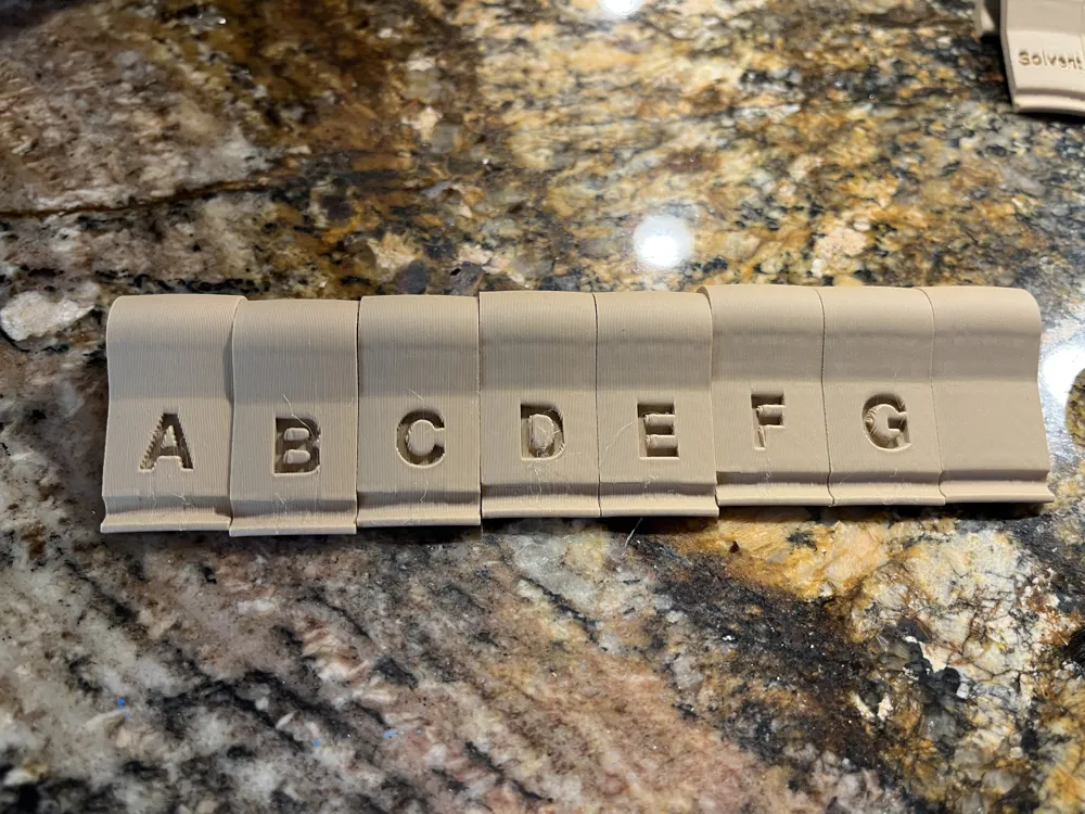 Chemistry Lab Solution/Beaker labels by Brighton3D Forge MakerWorld ...