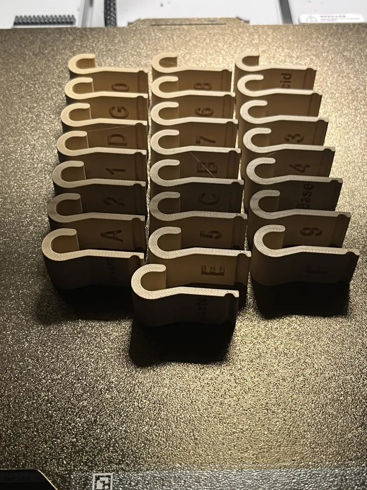Chemistry Lab Solution/Beaker labels by Brighton3D Forge MakerWorld ...