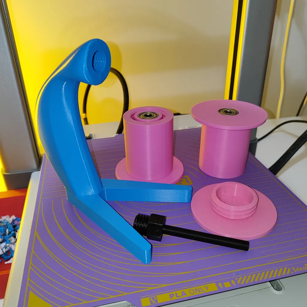 3D Printed Filament Spool Stand - Ball Bearing by USTUN3D MakerWorld ...