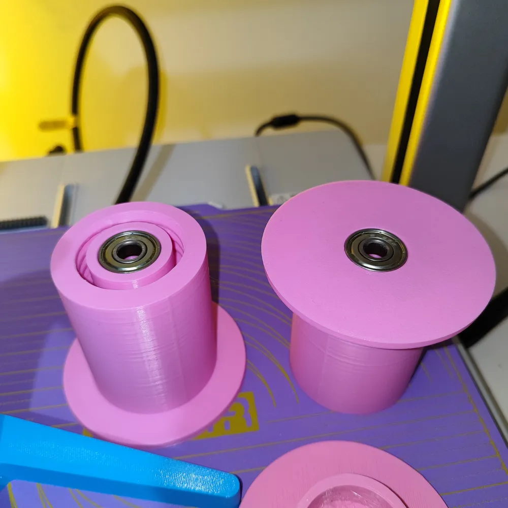 3D Printed Filament Spool Stand - Ball Bearing by USTUN3D MakerWorld ...