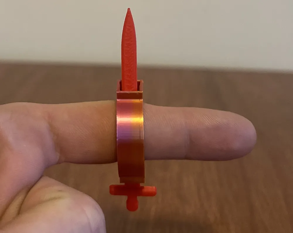 Sword Through Finger Magic Trick by FlmanCreates MakerWorld: Download ...